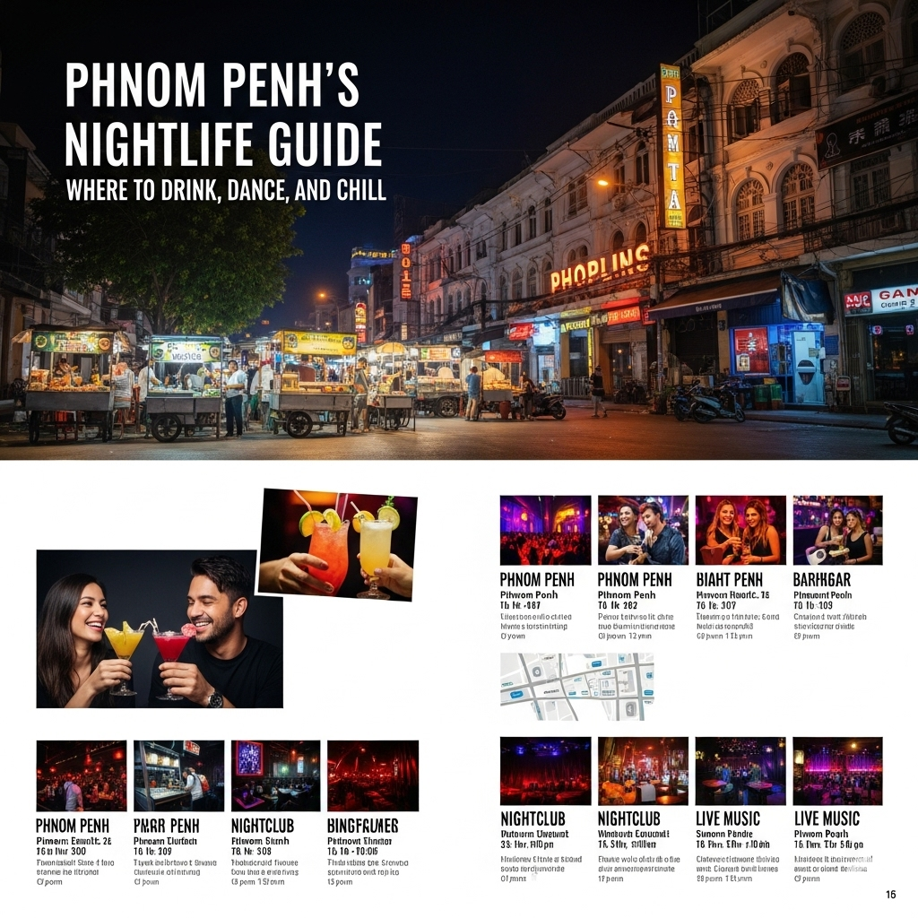 Phnom Penh’s Nightlife Guide: Where to Drink, Dance, and Chill – Anna KH
